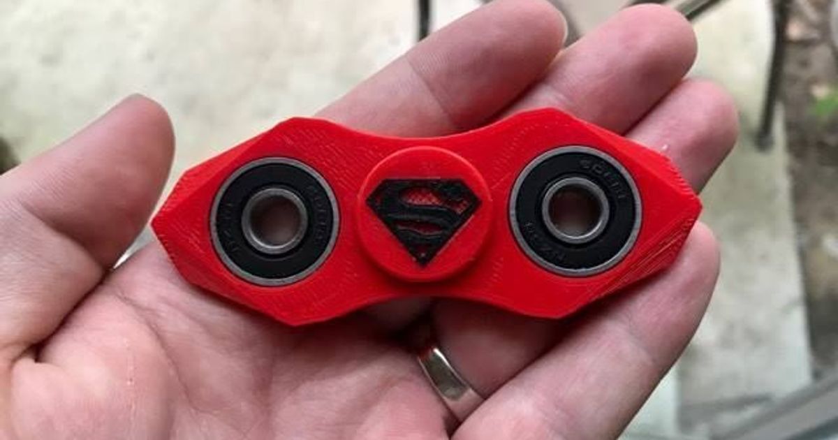 Superman Spinner caps by Dan Murphy | Download free STL model ...