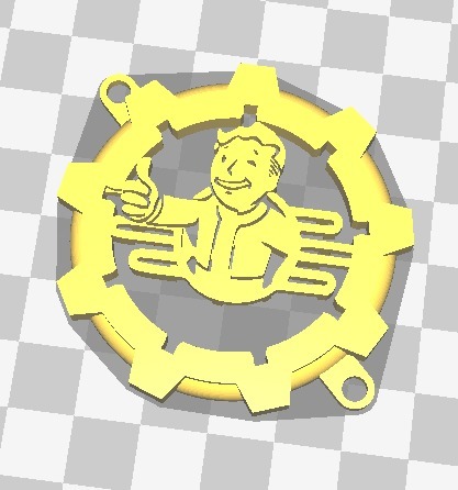 Fallout fan cover by Dan Murphy | Download free STL model | Printables.com