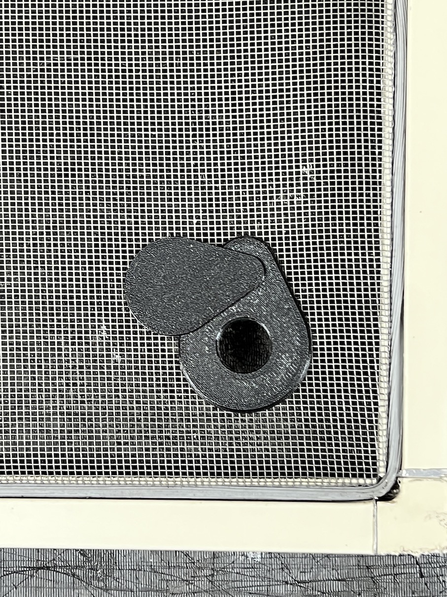 Window screen hole and grommet by mikeymakesit | Download free STL ...