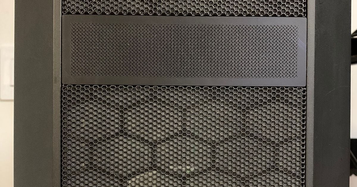 5.25in Drive Bay Cover Panel (CD / DVD Drive) par Line Arc Line ...