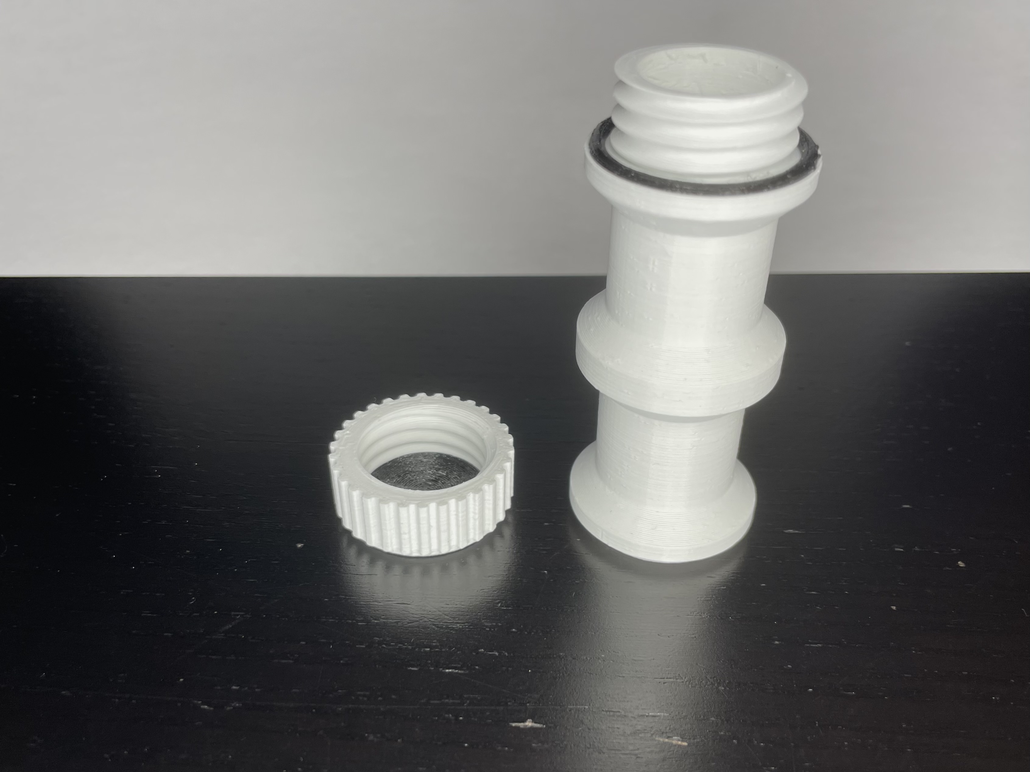 Double TPU Seal EDC Container by David155 | Download free STL model ...