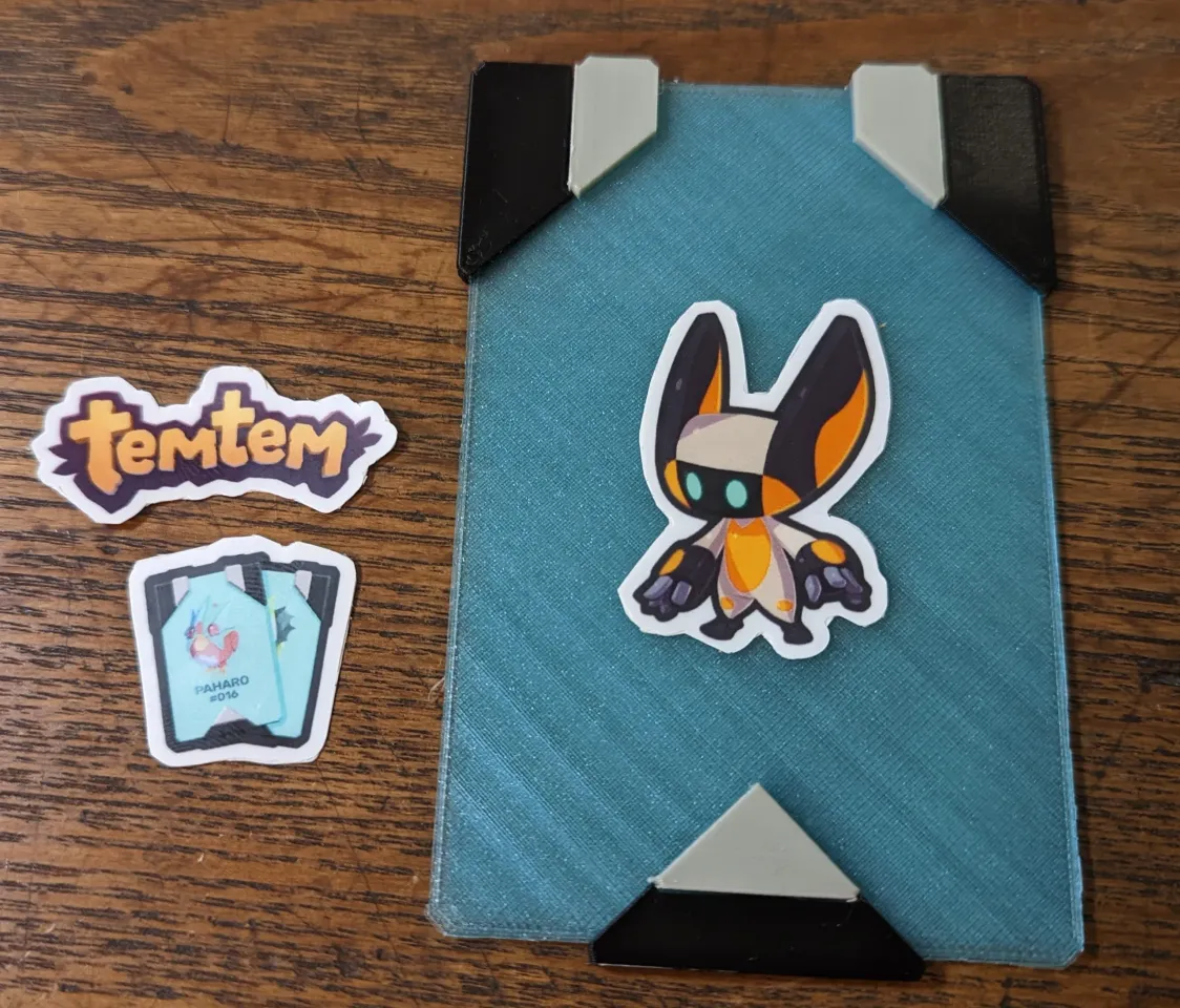 temtem temcard by sliverbaer | Download free STL model | Printables.com
