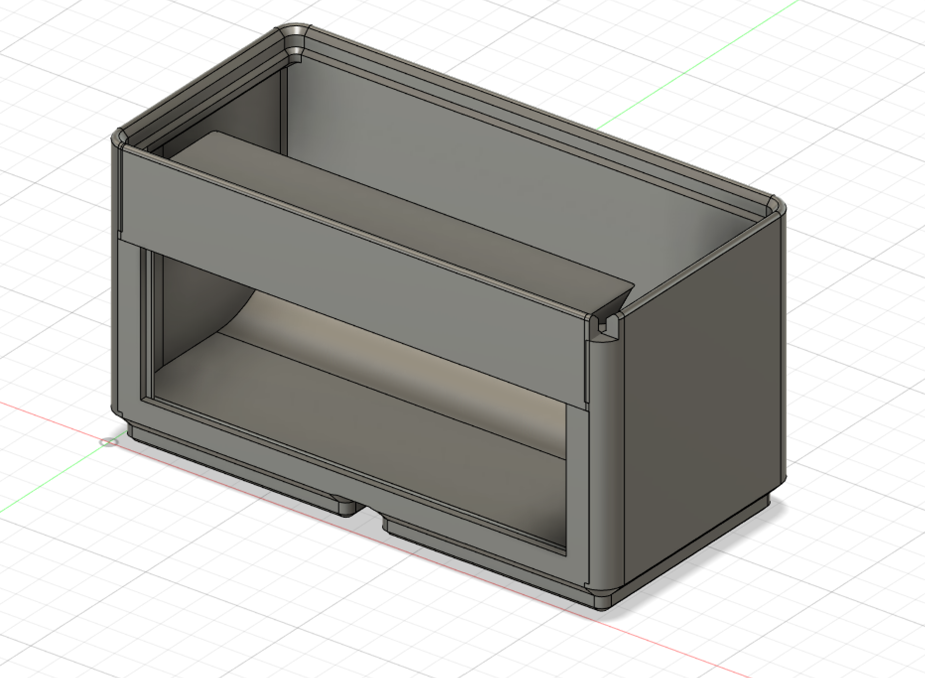Gridfinity Divider Bin Window - 1 Compartment No Tape by Kwak ...