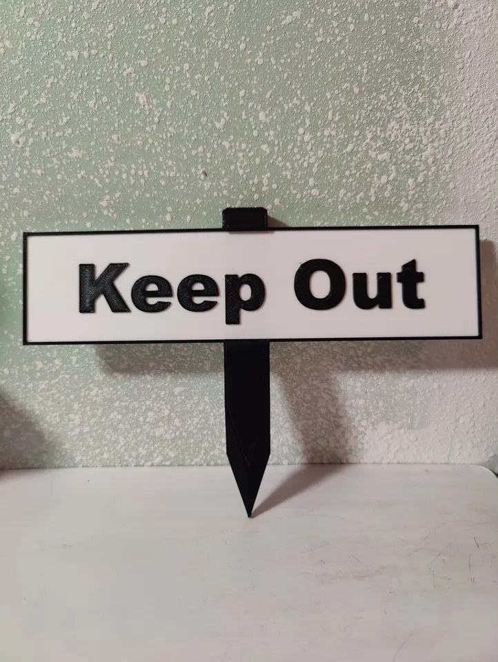 Sign Stake by MadTNOTN | Download free STL model | Printables.com