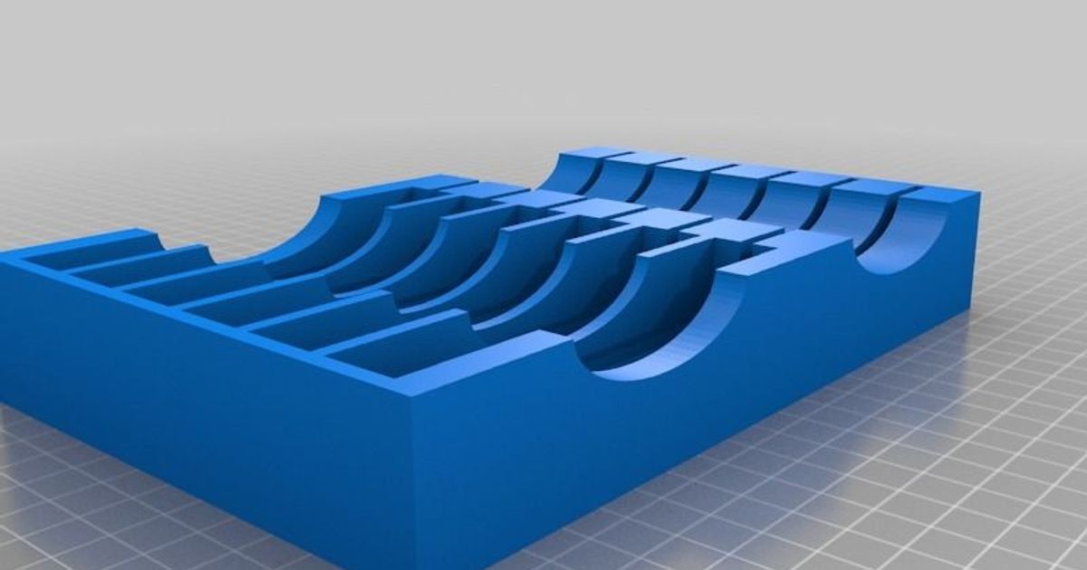 Simple Knife Block by BiologyBen | Download free STL model | Printables.com