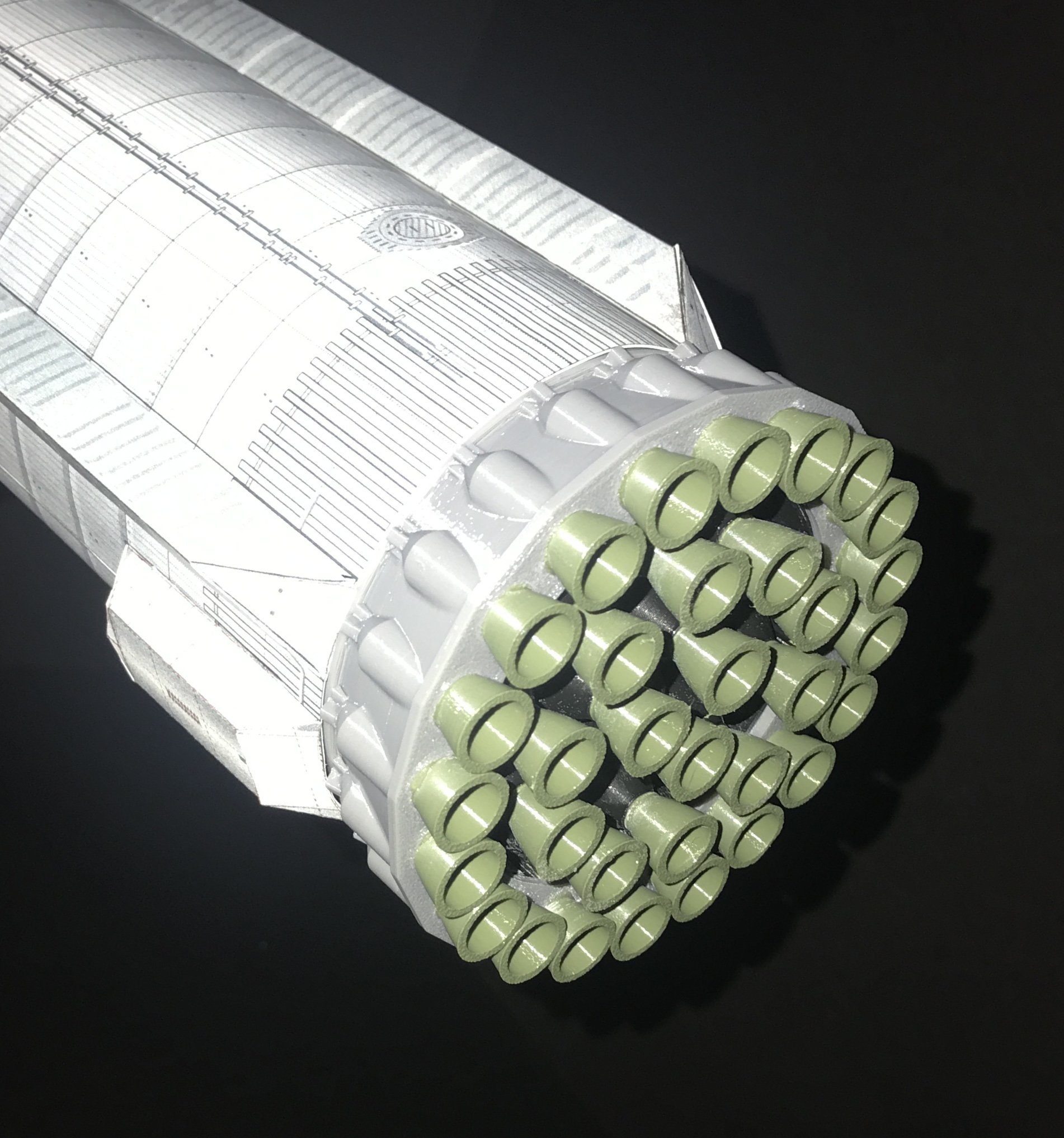 SuperHeavy B7 engine section by AXM61 | Download free STL model ...