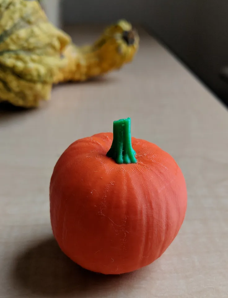Multimaterial 3D Scanned Pumpkin by Eli Fastow | Download free STL ...
