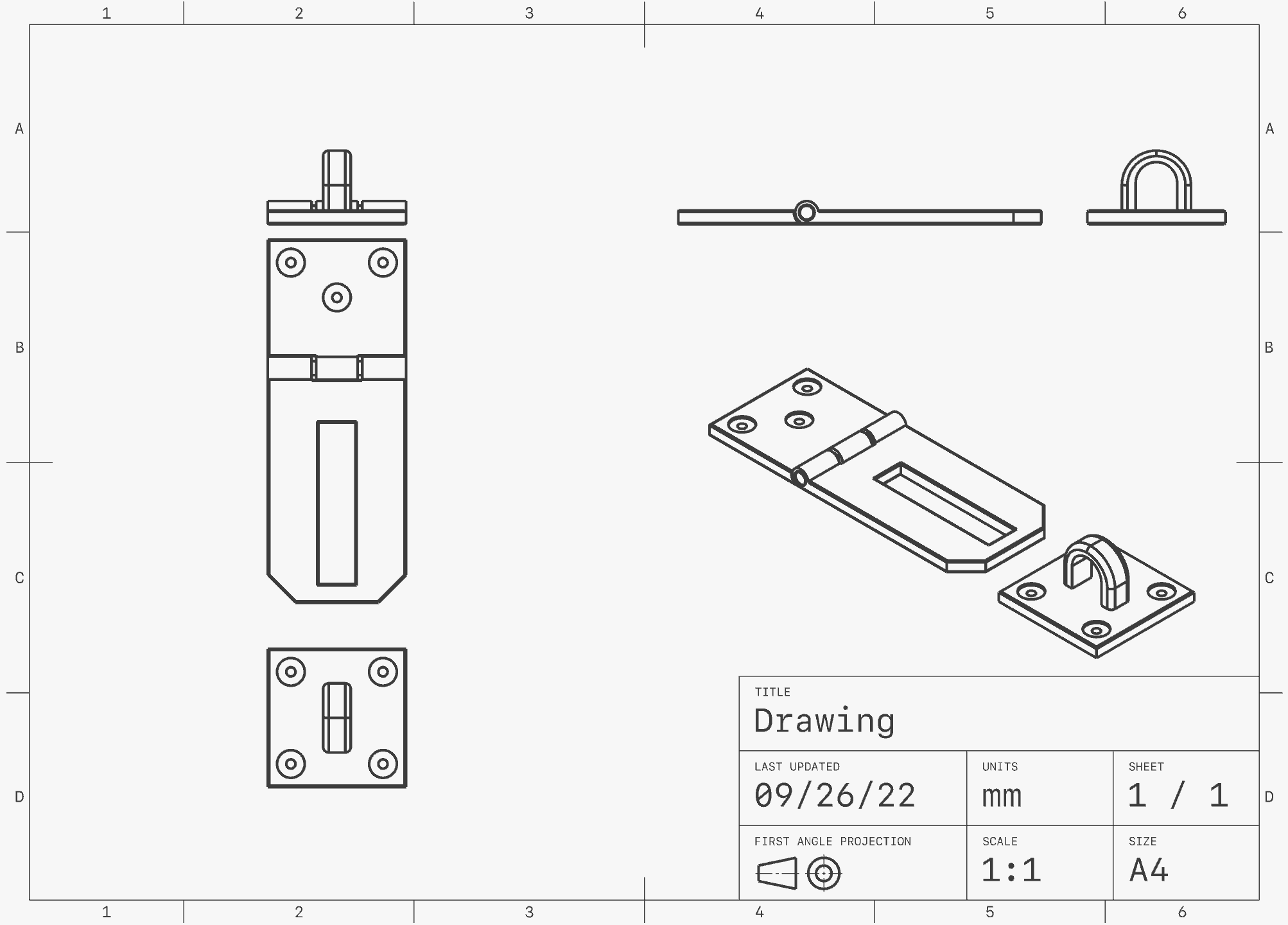 Staple Latch for Box by Tim Chaney | Download free STL model ...