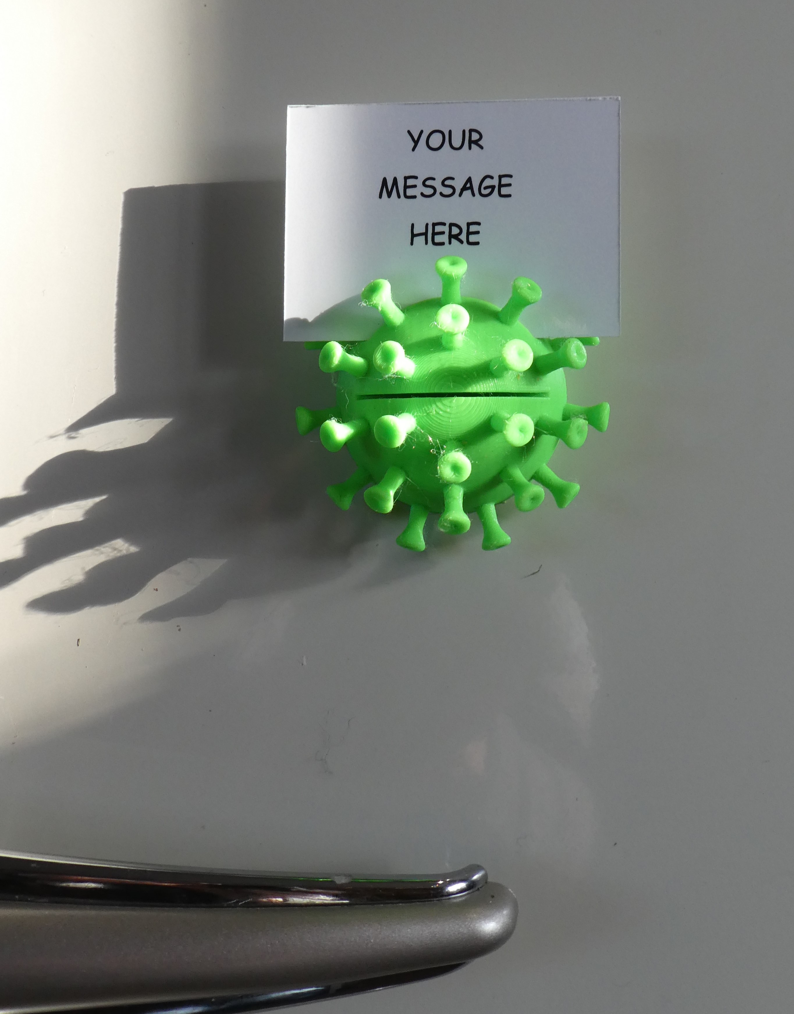 Corona Style Message Holder by Shaun | Download free STL model ...