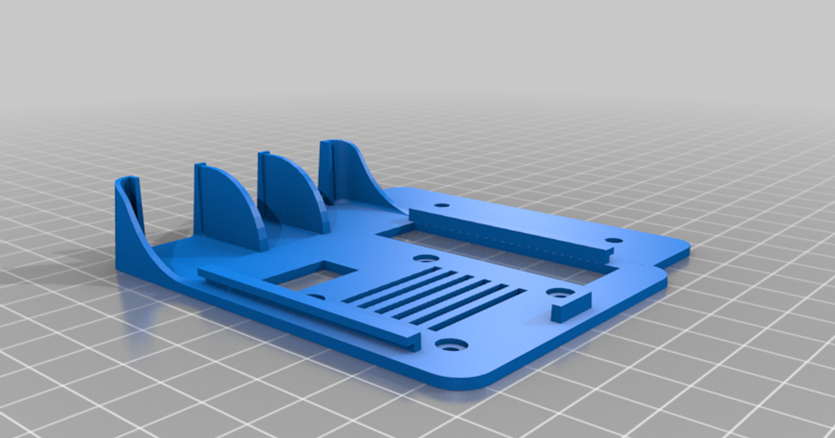 Ender 3 Raspberry Pi 4 Mountable Case by Allie | Download free STL ...