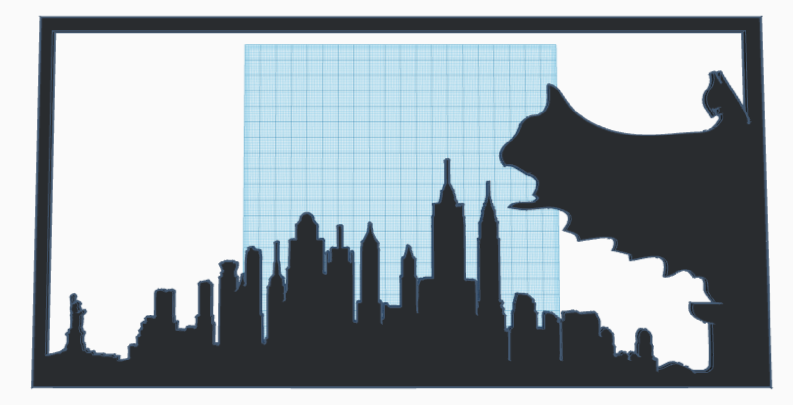 New York & Batman by GC 3D | Download free STL model | Printables.com