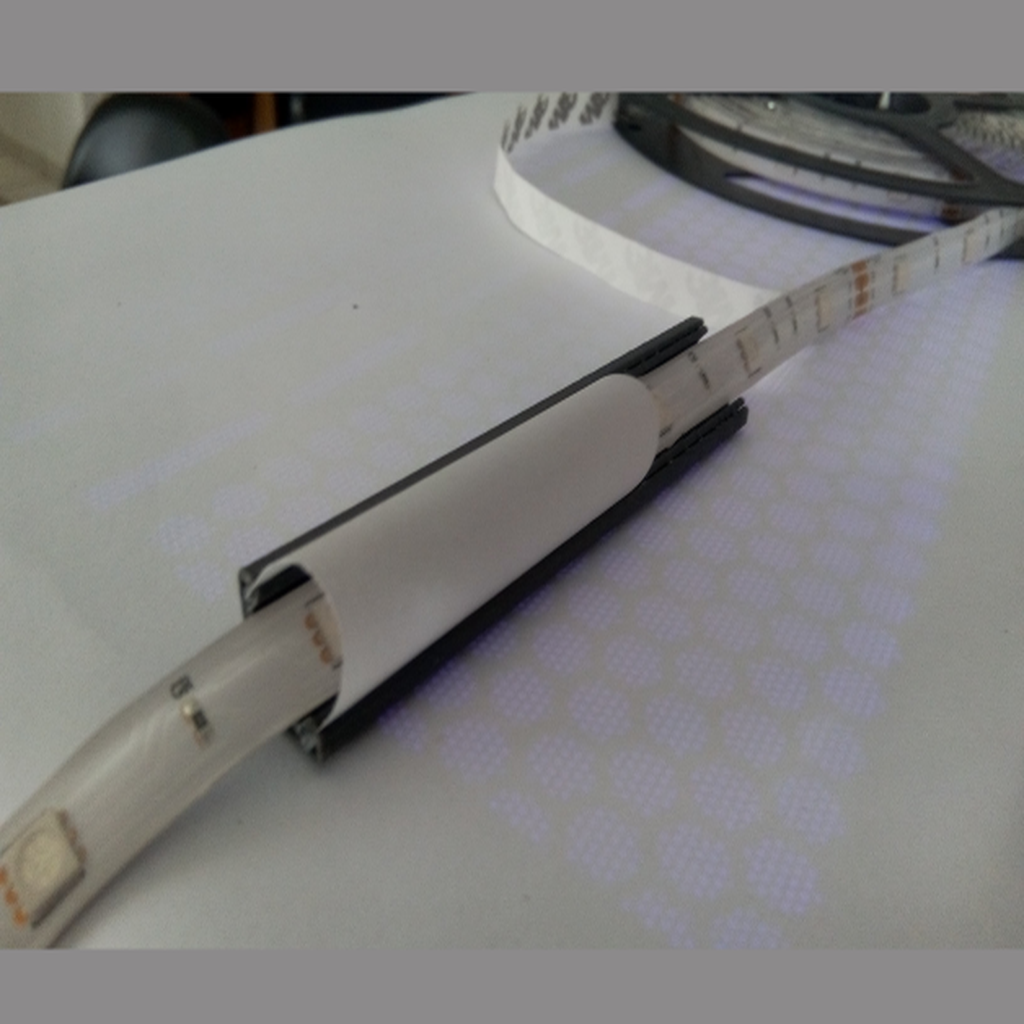 LED Strip Support by RoLL | Download free STL model | Printables.com
