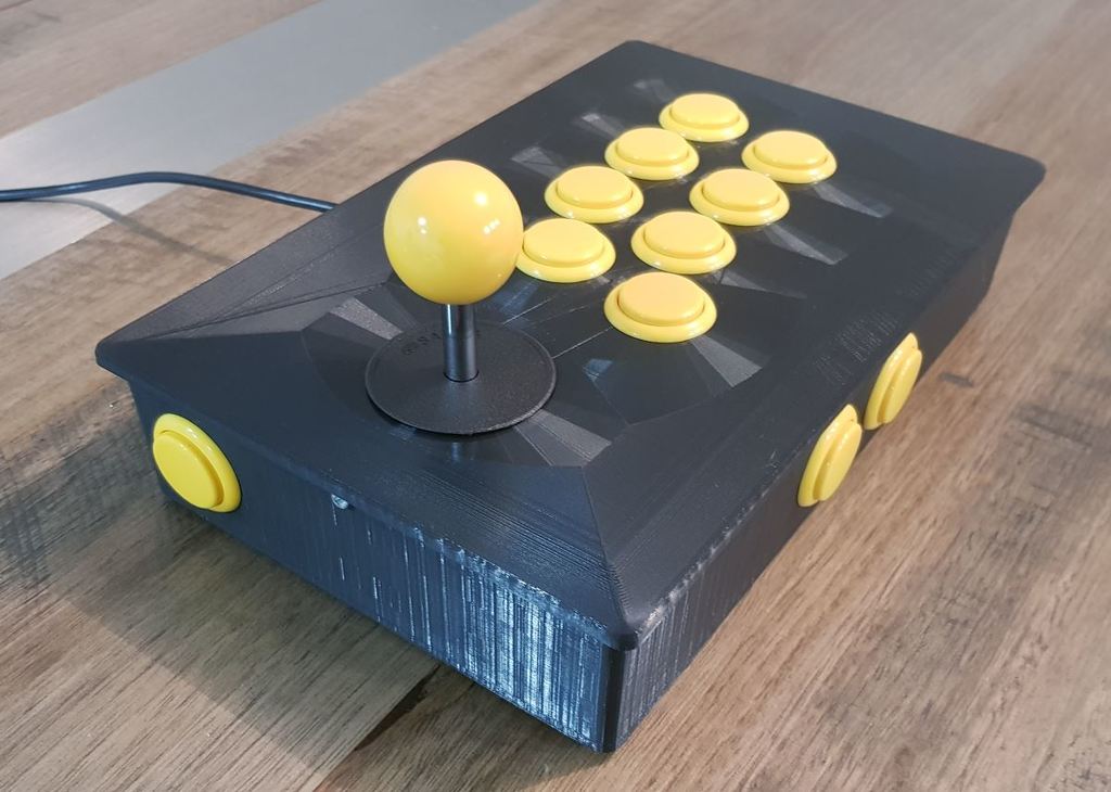 3D Arcade Stick von dan188 | Kostenloses STL-Modell herunterladen ...