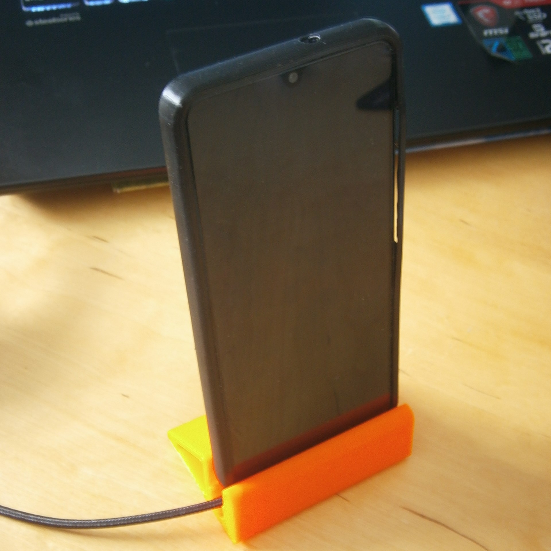 Phone Stand - very simple by binominem | Download free STL model ...
