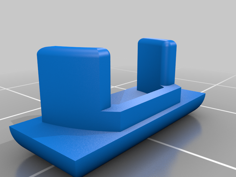 LED end cover + cover with hole for cable by Michal Fekete | Download ...