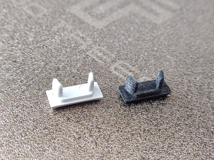 LED end cover + cover with hole for cable by Michal Fekete | Download ...