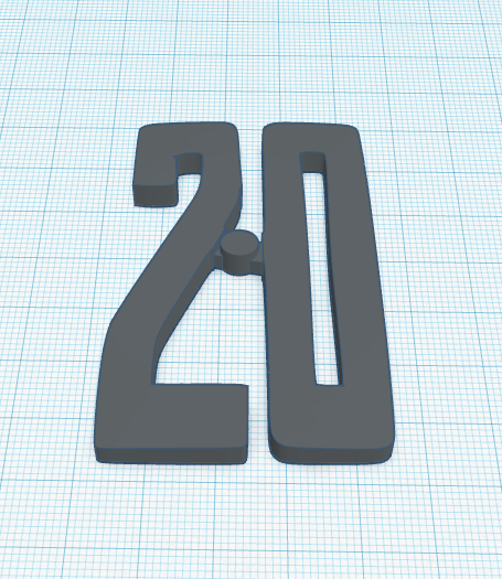 Ford 2.0 badge by Heine Sørensen | Download free STL model | Printables.com