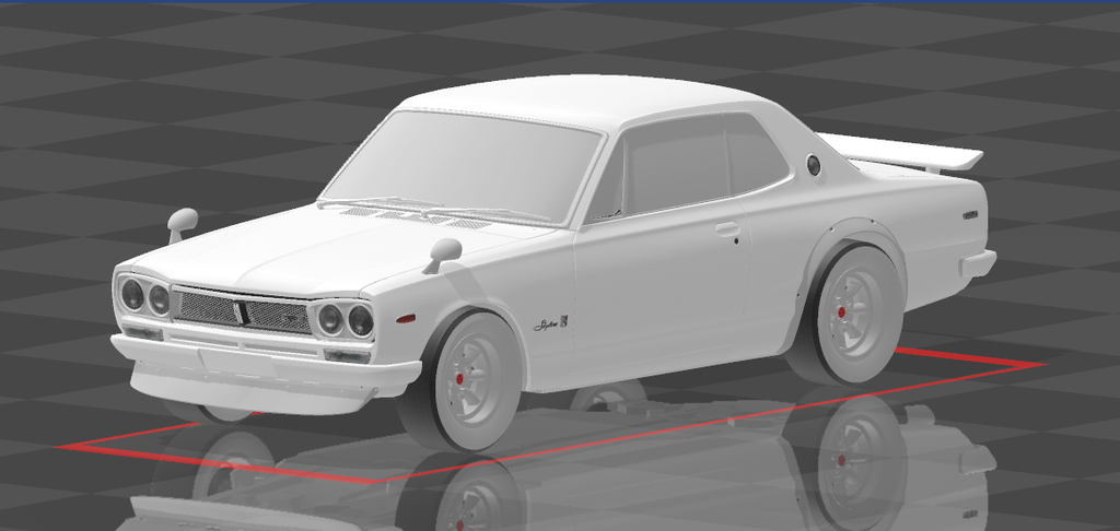 OpenZ V16 Nissan Skyline 2000 GT-R 1970 94mm Wheelbase by KAYMOST ...