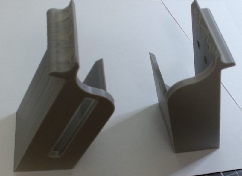 Laptop vertical desk edge mounted holder by Jay | Download free STL ...