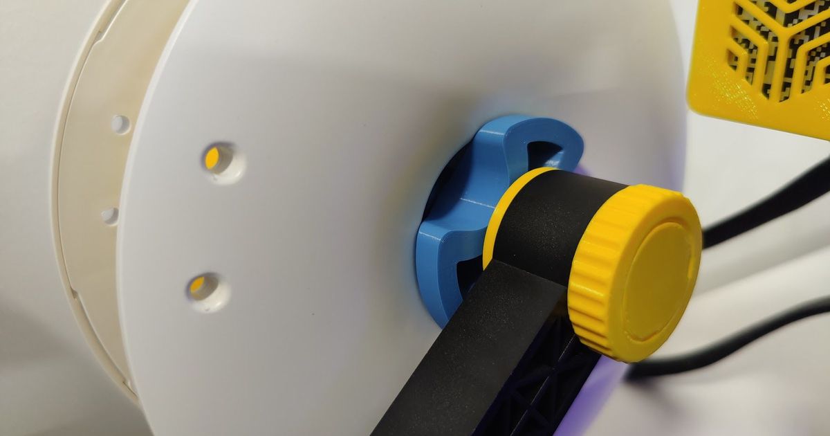 Creality CR-6 Filament Spool Holder Adapter by imeszaros | Download ...