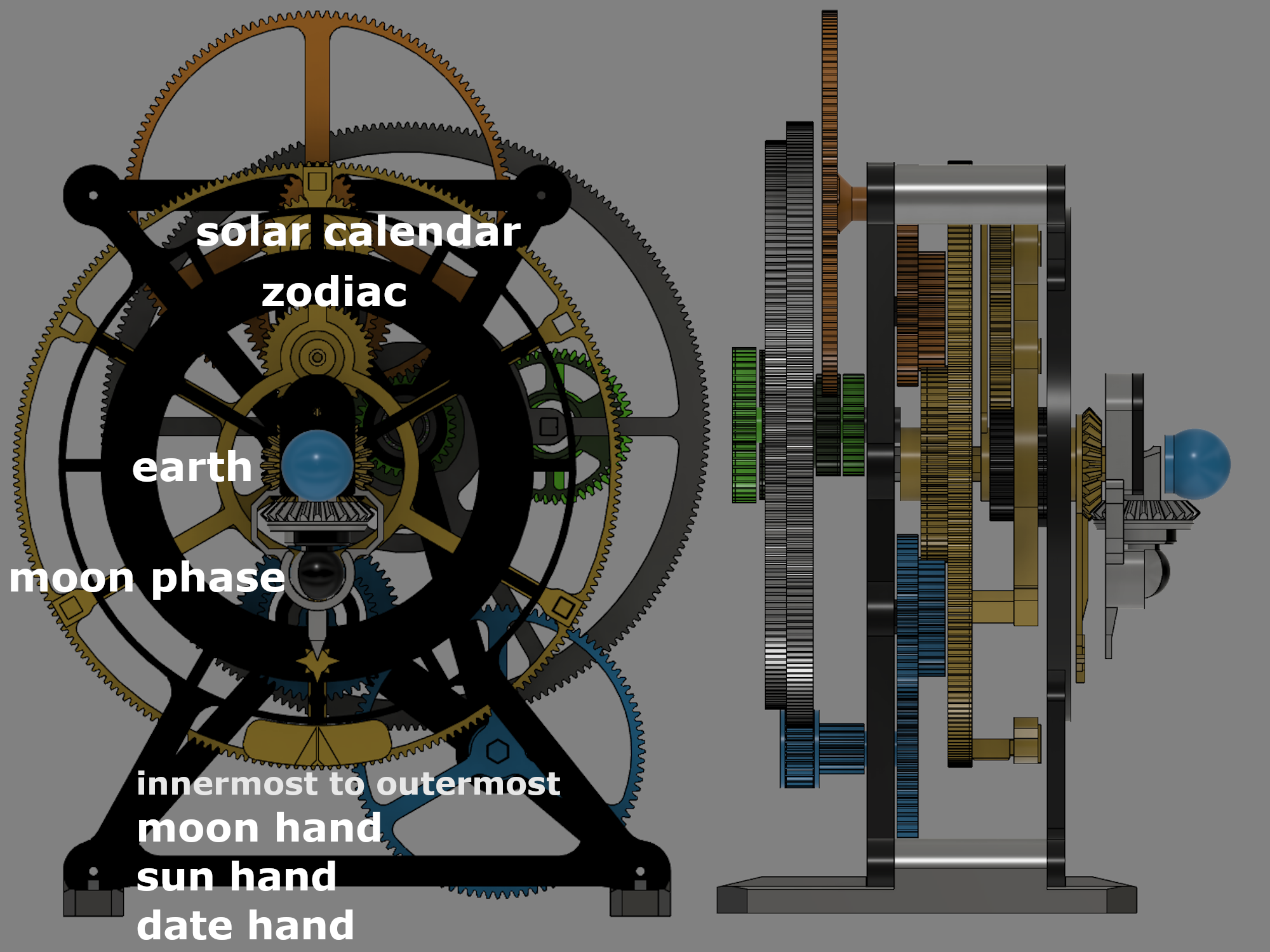 Antikythera Mechanism by FreddyZ | Download free STL model | Printables.com