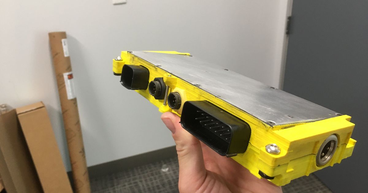 Tilted Controller Box for WTF +XR Onewheel by Mike | Download free STL ...