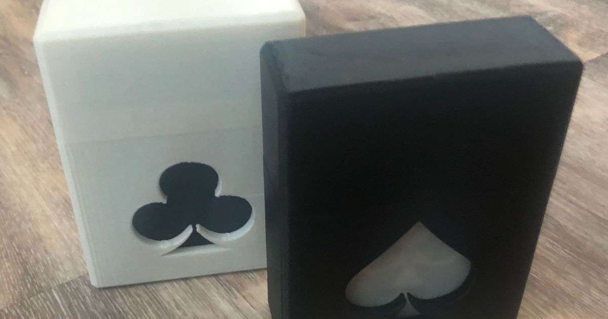 Card Deck Holder by Kreme | Download free STL model | Printables.com