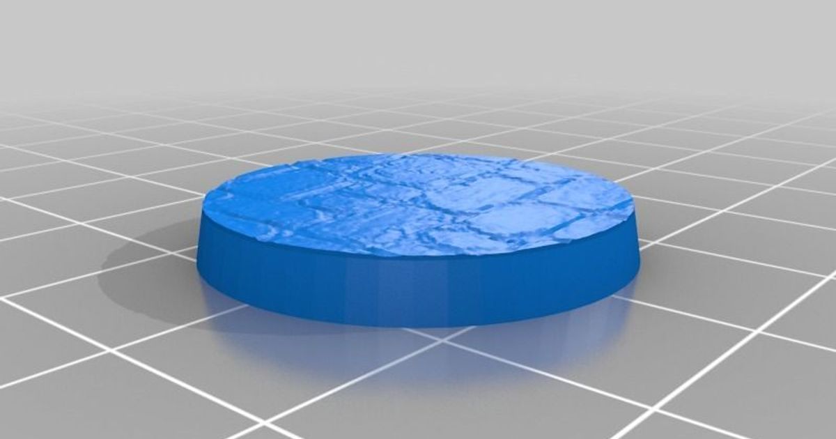 Dungeon texture base - 25mm by realityburn | Download free STL model ...
