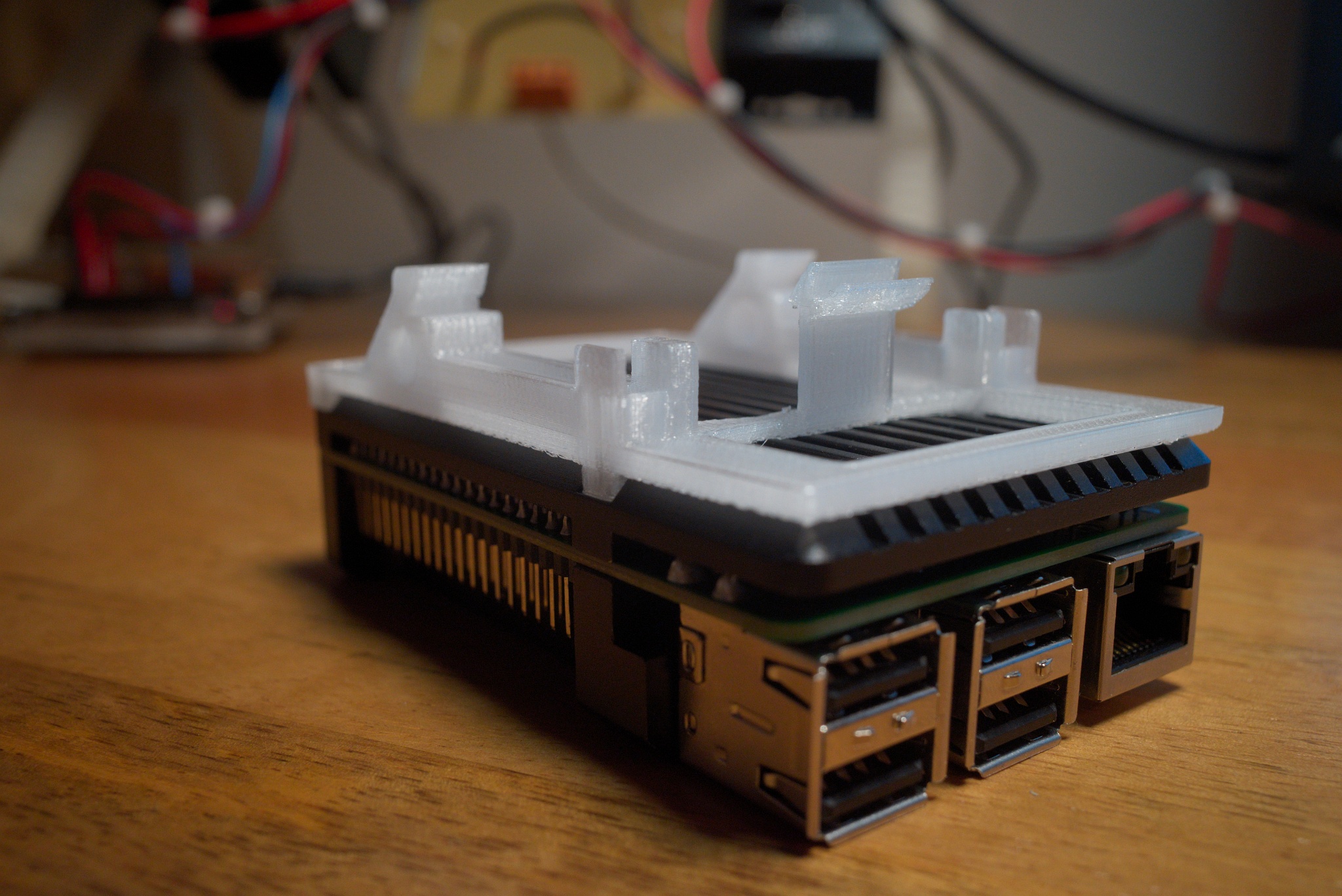 DIN rail mount for raspberry pi by unwohlpol | Download free STL model ...