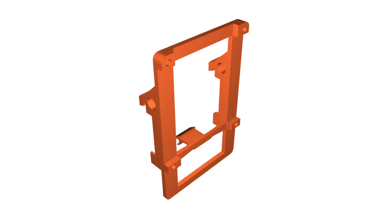 DIN rail mount for raspberry pi by unwohlpol | Download free STL model ...