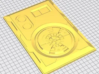 Star Wars Droid Access Panel by Retro Realistic Hobbies | Download free ...