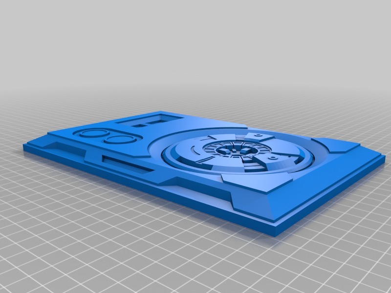 Star Wars Droid Access Panel by Retrodalek | Download free STL model ...