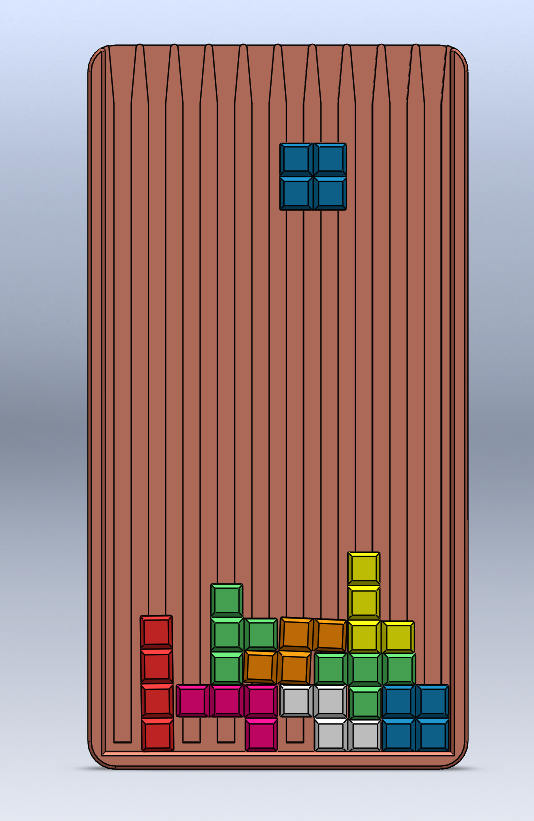 Tetris Board Game by Professor Babble | Download free STL model ...