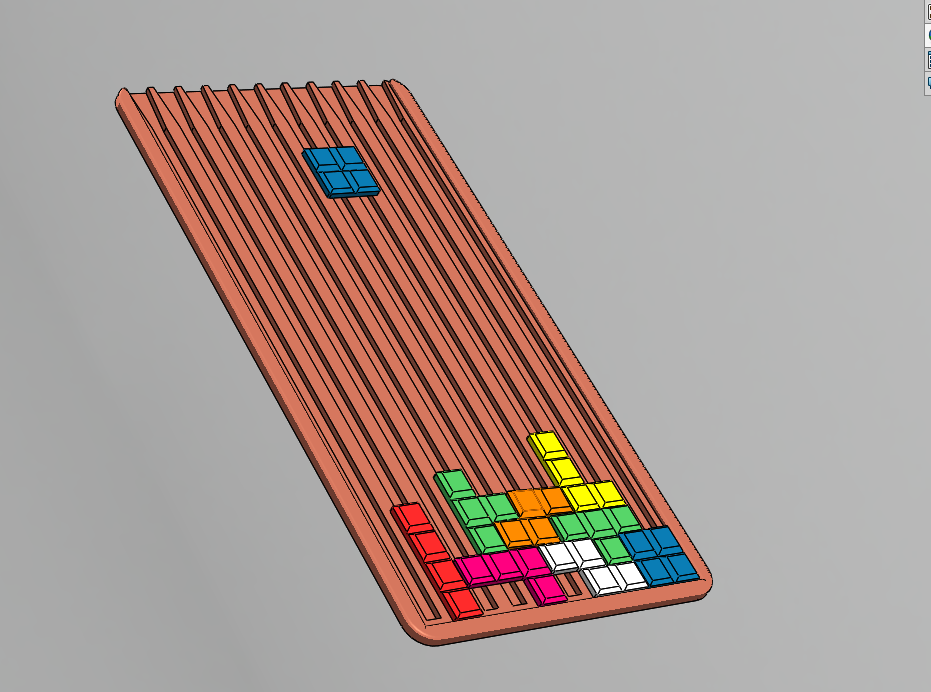 Tetris Board Game by Professor Babble | Download free STL model ...