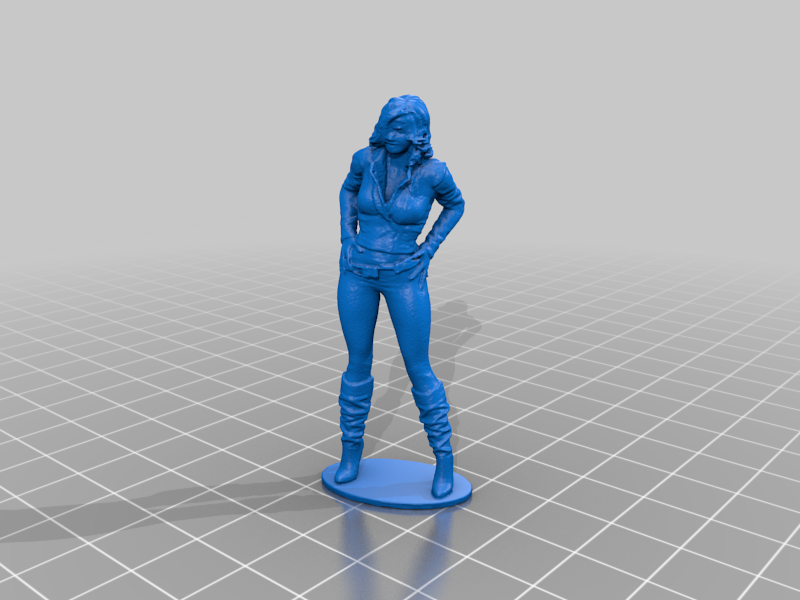 Standing Female Figure by MrFlippant | Download free STL model ...