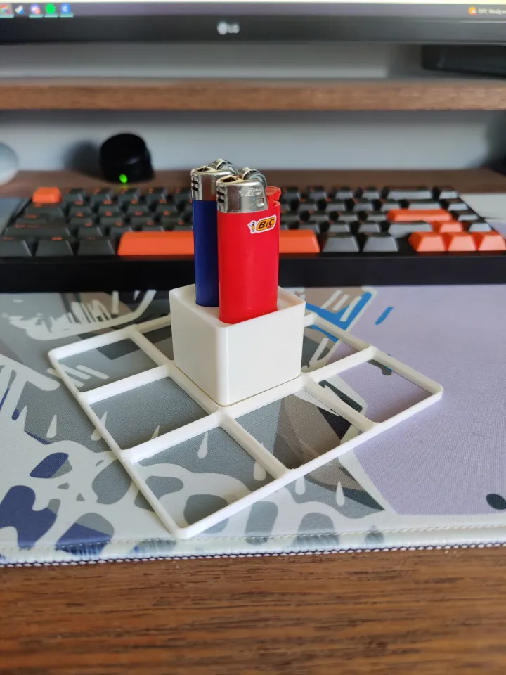 BIC Lighter Holder Gridfinity 1x1 by Tomie M | Download free STL model ...