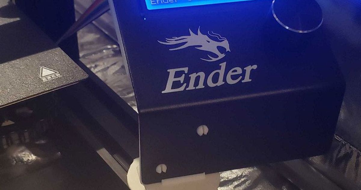 Ender 3 Pro Control Panel Swivel Mount by Arturis | Download free STL ...