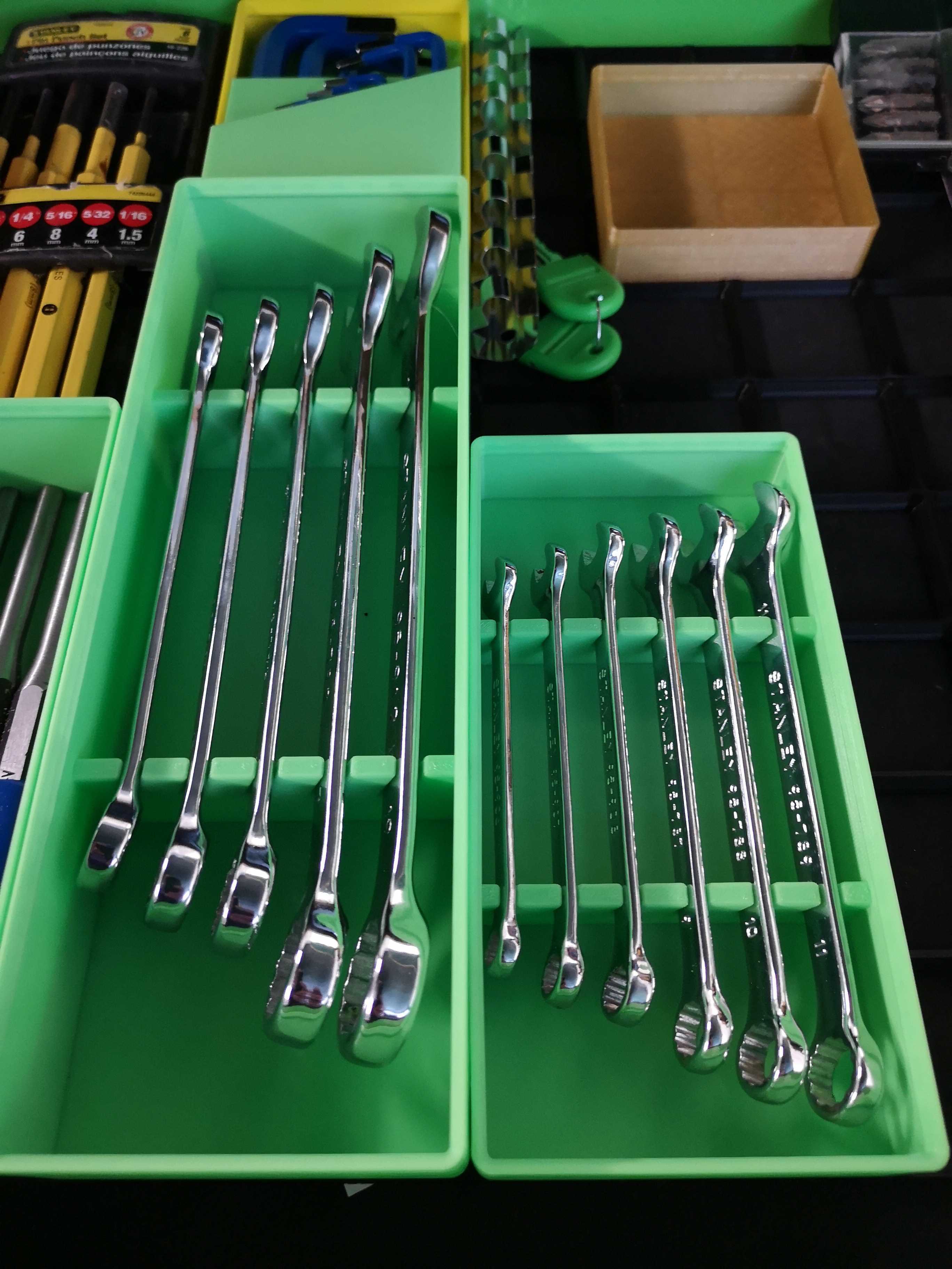 Wrench Gridfinity for Stanley Box Wrenches par Jeremy White ...