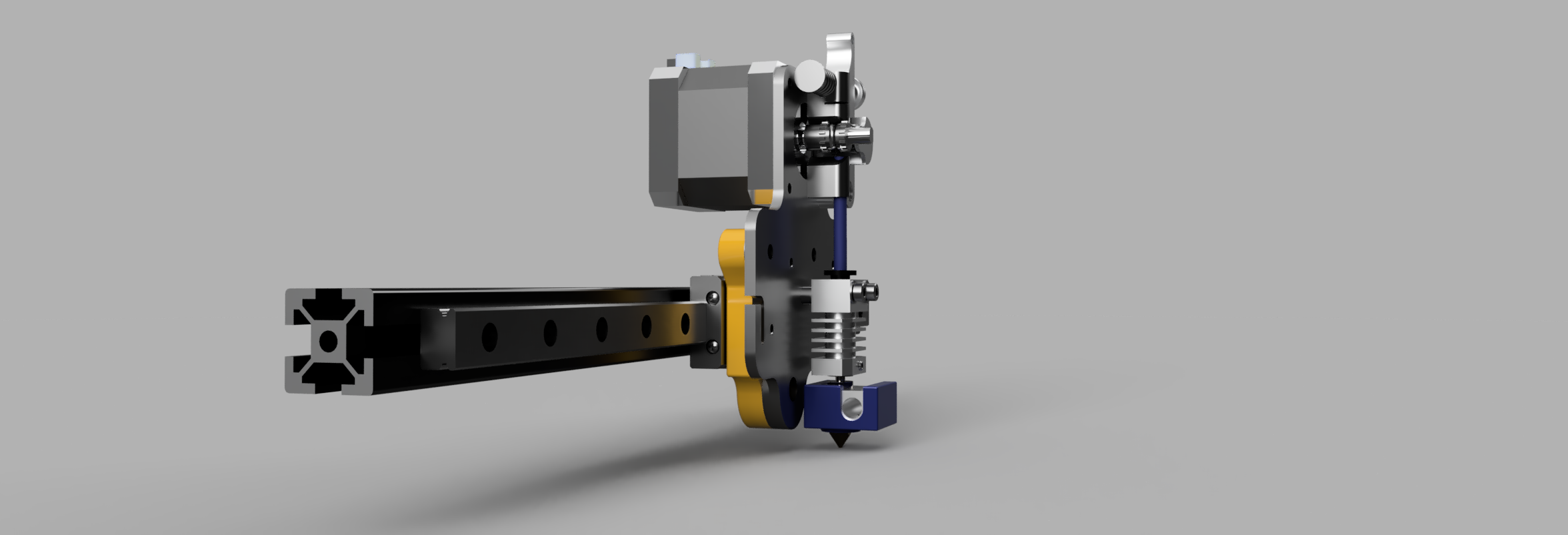 Linear Rail Adapter (MGN12H) for Micro Swiss Direct Drive for Ender 5 ...