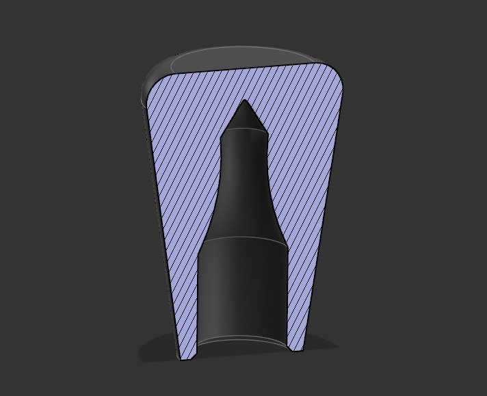 Arrow Practice Points Blunt Caps by Tal | Download free STL model ...