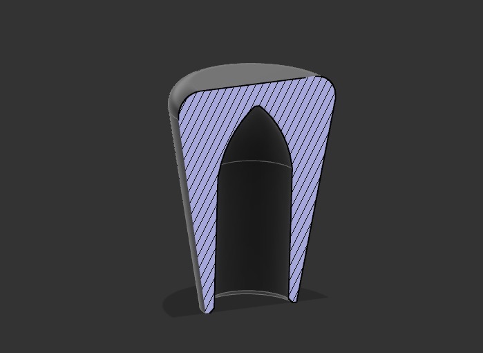 Arrow Practice Points Blunt Caps by Tal | Download free STL model ...