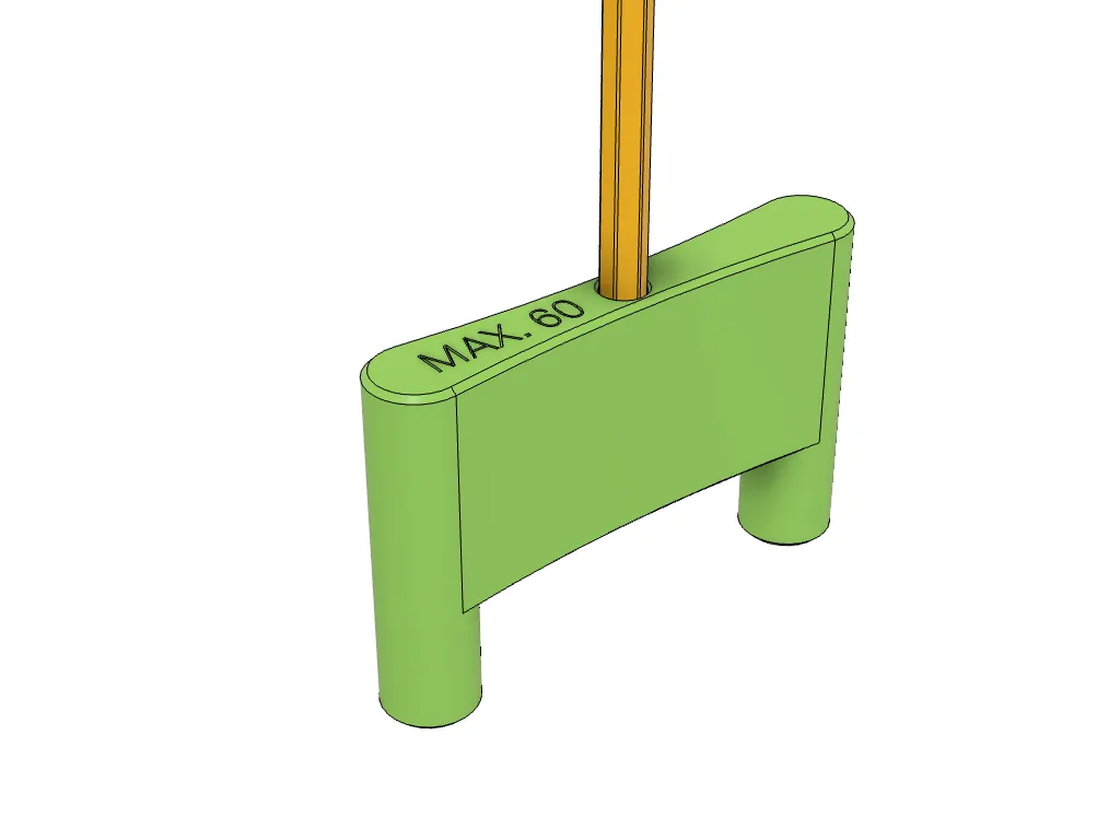 Center Line Marking Tool by cewo | Download free STL model | Printables.com