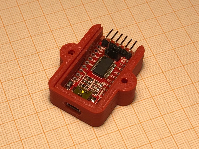 Housing for FTDI USB - serial Adapter by db3jhf | Download free STL ...