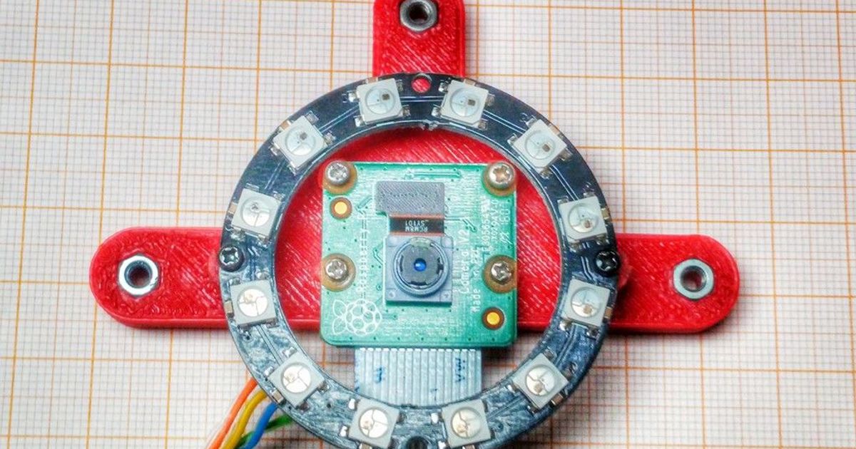 FabScan camera mounting for PiCam 1 and 2 by db3jhf | Download free STL ...