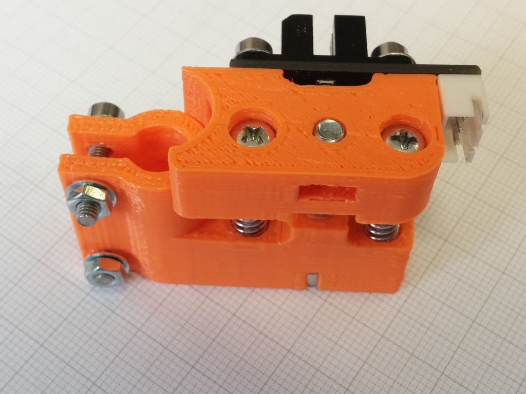 ACME Adjustable Opto Endstop for 8mm shaft by db3jhf | Download free ...