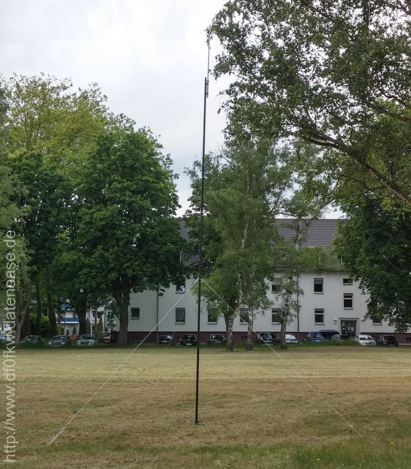 Support "UFO"-Ring for fiberglass poles / portable antenna tower by ...