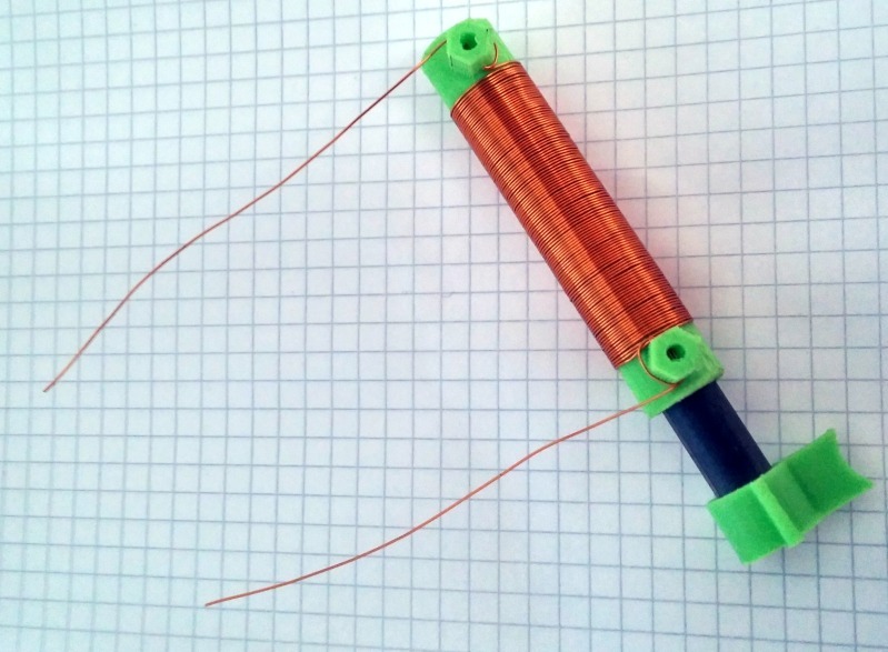 Adjustable coil for mediumwave (MW) DIY detector radio by db3jhf ...