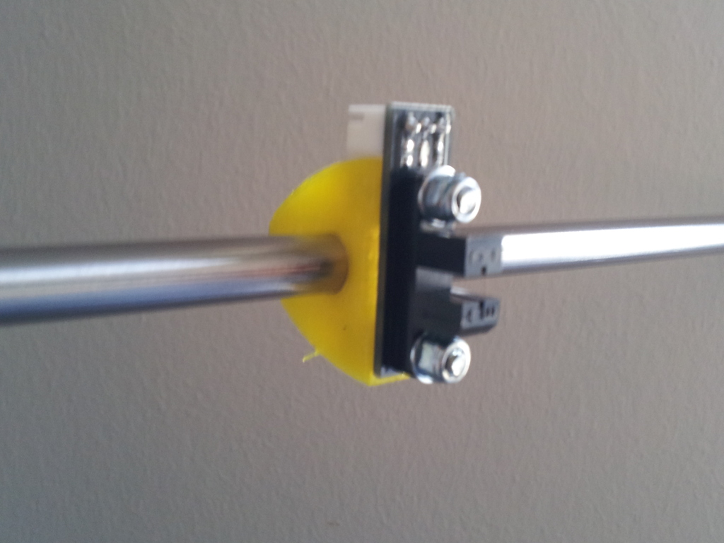 Opto-endstop mounting for 8mm shafts by db3jhf | Download free STL ...