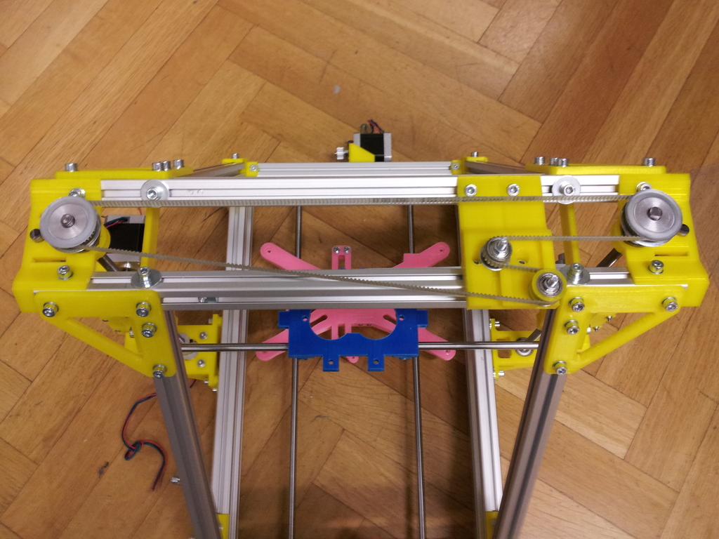 MendelMax 1.5 with only one motor for Z-axis by db3jhf | Download free ...