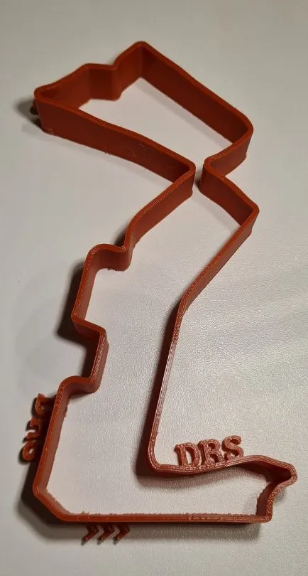 F1 Singapore Marina Bay Street Circuit with elevation and to scale by ...